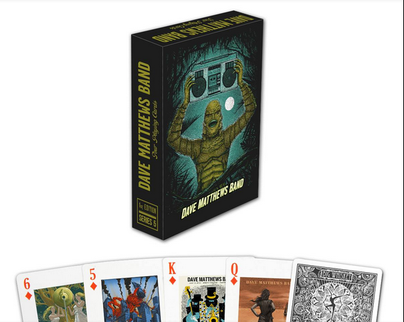 Dave Matthews Band Playing Cards, 2014 - Jam Band Merch