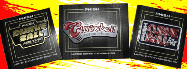 Curveball Phish Pin Package - Jam Band Merch